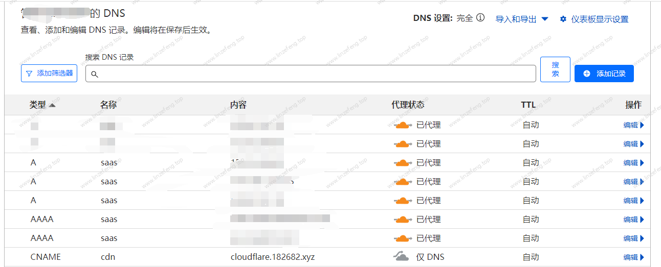 关于cf的优选ip（saas自定义主机回源） - 不知所以的人的博客